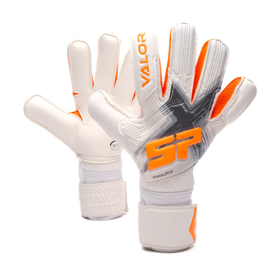 Gants SP Fútbol Valor Base Protect White-Orange - Fútbol Emotion