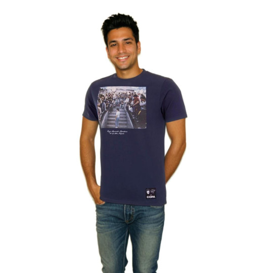 T-Shirt COPA Maradona x COPA 1984 Napoli Presentation Dark Marine ...