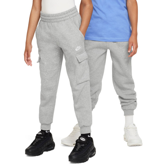 Pantalon Nike Enfant Sportswear Club Fleece Cargo Grey Heather-Base ...