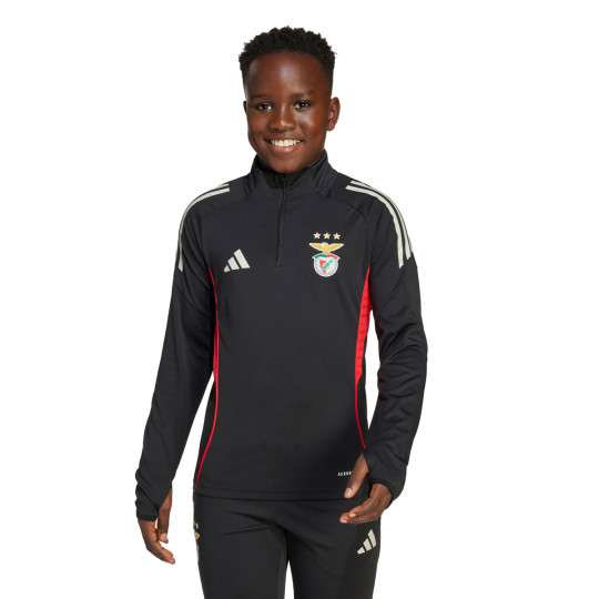 Sweat-shirt adidas Enfant SLB Benfica Training 2025-2026 Black - Fútbol ...