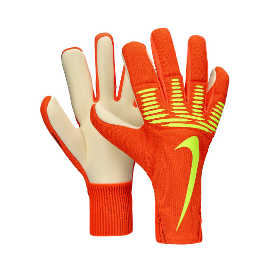 Gants Nike Dynamic Fit Hyper crimson-Volt - Fútbol Emotion